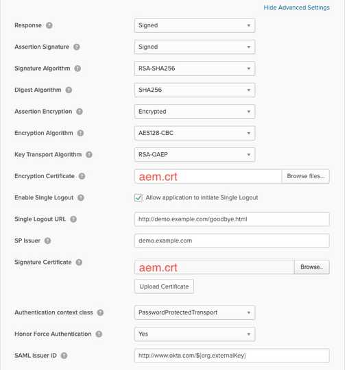 How to set up AEM Publish SAML authentication using Okta | Wunderman ...